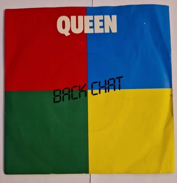 RARE QUEEN - Back Chat vinyle 7" disque unique EUR 9,36 - PicClick FR