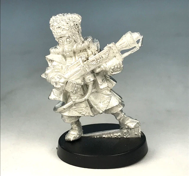 CLASSIC METAL VOSTROYAN Flamethrower HQ Imperial Guard - Warhammer 40K ...