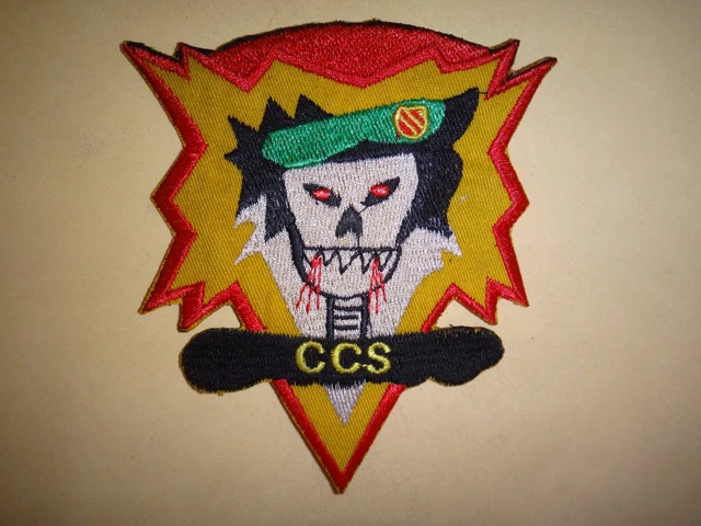 VIETNAM WAR US 5th Special Forces Group MACV-SOG CCS Patch £11.41 ...
