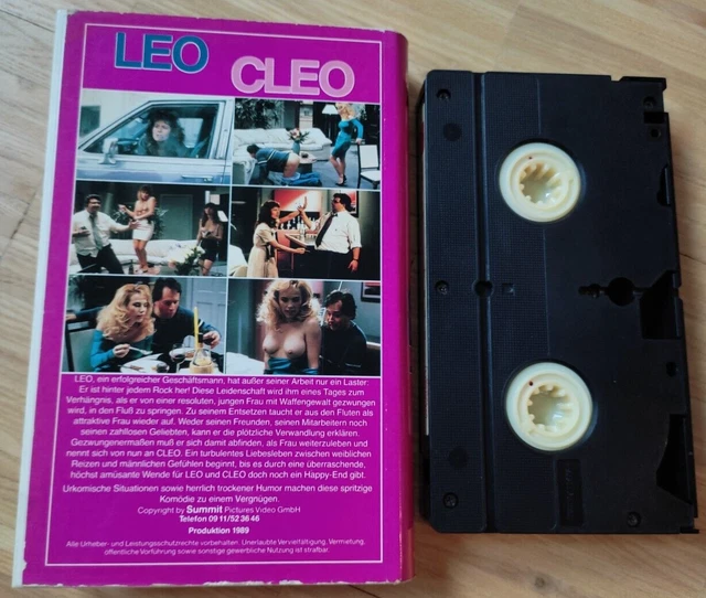 VHS SCHARFER LEO SEXY CLEO (1989) Veronica Hart Ginger Lynn Chuck Vincent Summit EUR 49,99 ...