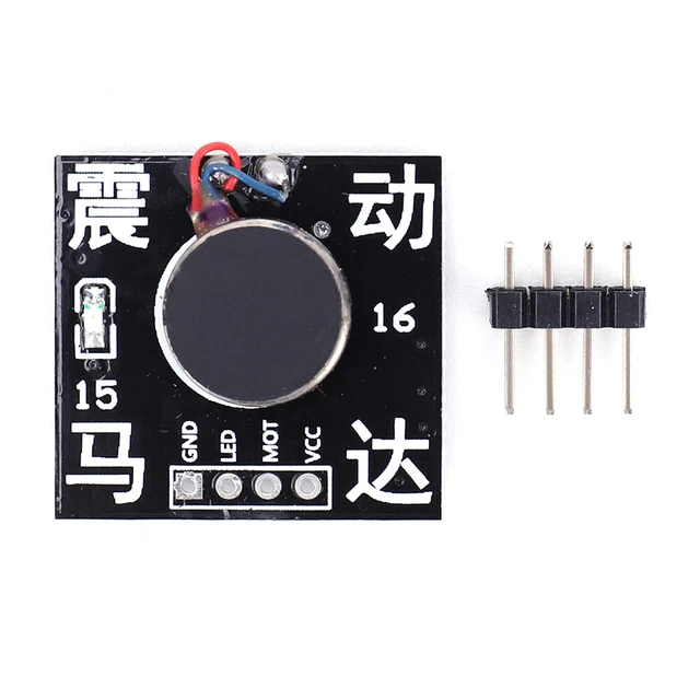 VIBRATION MOTOR MODULE 5V Vibrating Reminder Board High & Low Level for ...