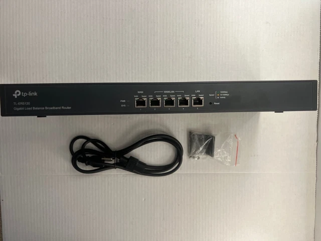 TP-LINK TL-ER5120 LOAD Balance Broadband Router with mounting brackets ...
