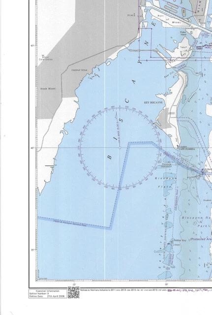 3699 US CÔTES Est Approches Port Everglades Miami Floride Carte Map ...