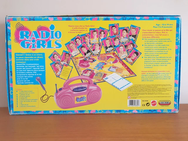 RADIO GIRLS JEU de société intéractif - complet fonctionne - JEUX ...