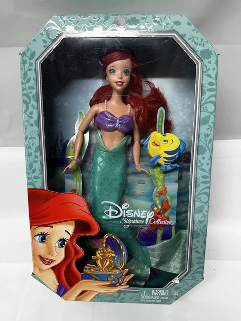 DISNEY PRINCESS SIGNATURE Collection The Little Mermaid Doll 12” ARIEL ...