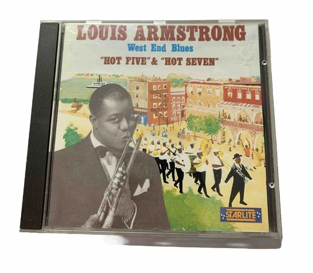 LOUIS ARMSTRONG WEST end blues hot five & hot seven, starlite, CD, 1992 ...