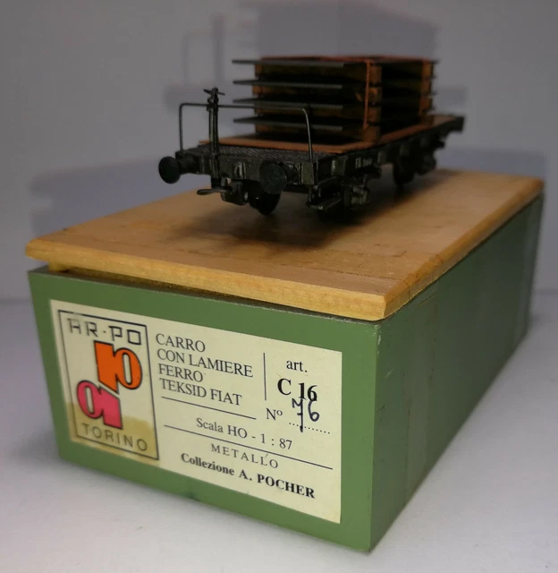 CARRO POCHER AR.PO. Art. C16 carro con lamiere ferro Teksid Fiat EUR ...