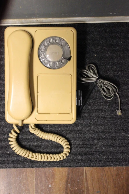 VINTAGE NORTHERN TELECOM Cream Color Rotary Dial Telephone $59.99 ...