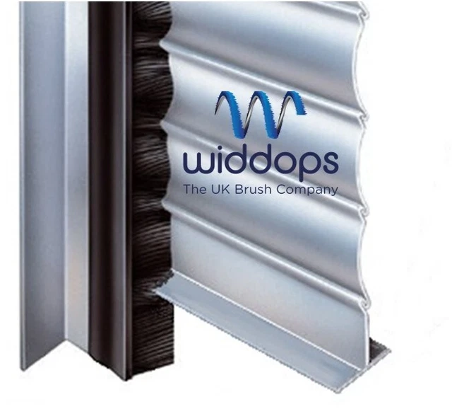 SET OF 2X3MTR long - Clip-On Draught Excluders - Roller Shutter Door ...