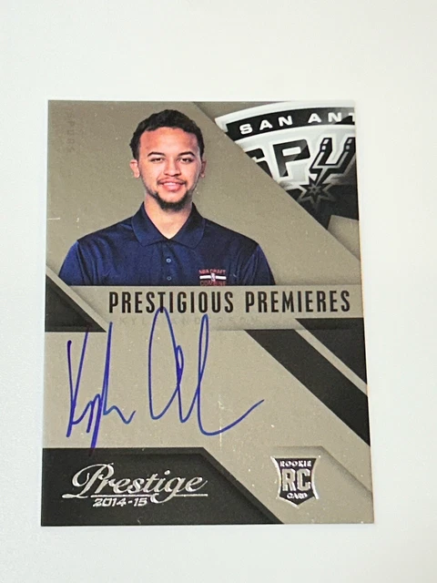 2014-15 PRESTIGE PRESTIGIOUS Premières Rookie Auto #PP-KA Kyle Anderson ...