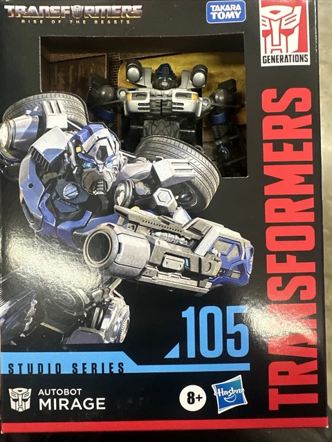 TRANSFORMERS STUDIO SERIES 105 Mirage Deluxe Rise Beasts ROTB Porsche ...
