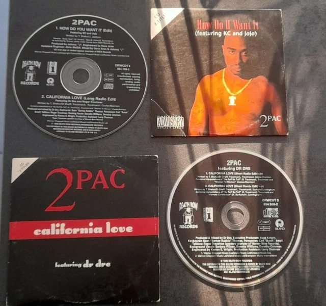 L&D🇫🇷 LOT 2 cd 2 titres hip hop mixtape US hip hop vintage 2PAC Tupac Shakur EUR 17,00 - PicClick FR