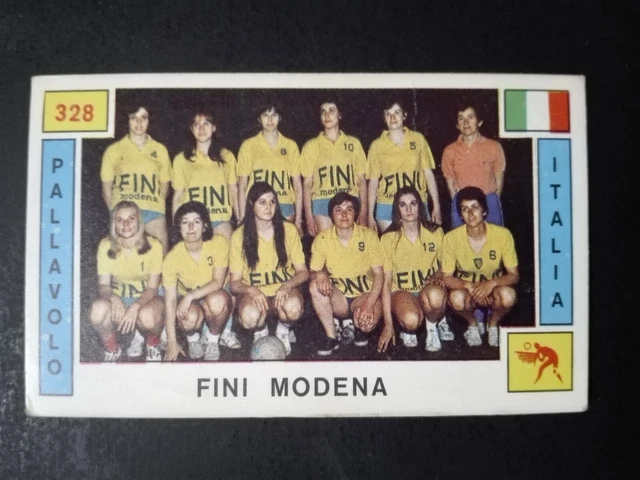 FIGURINA CAMPIONI DELLO SPORT PANINI 1969/70 FINI MODENA n° 328 OTTIMA ...