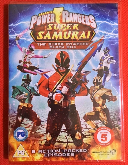 POWER RANGERS SUPER Samurai Super-powered Black Box DVD (New and Sealed ...