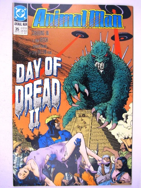DC COMICS: ANIMAL MAN #35 MAY 1991 # 20I2 £1.79 - PicClick UK