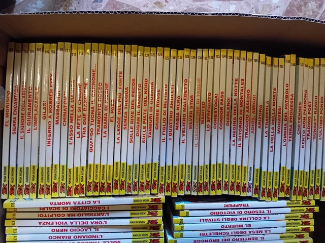 LOTTO FUMETTI TEX Nuova Ristampa Sequenza 141 + 143 /150 - Bonelli ...