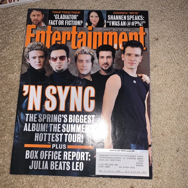 ENTERTAINMENT WEEKLY MAGAZINE may 19 2000 nsync britney spears $10.00 ...