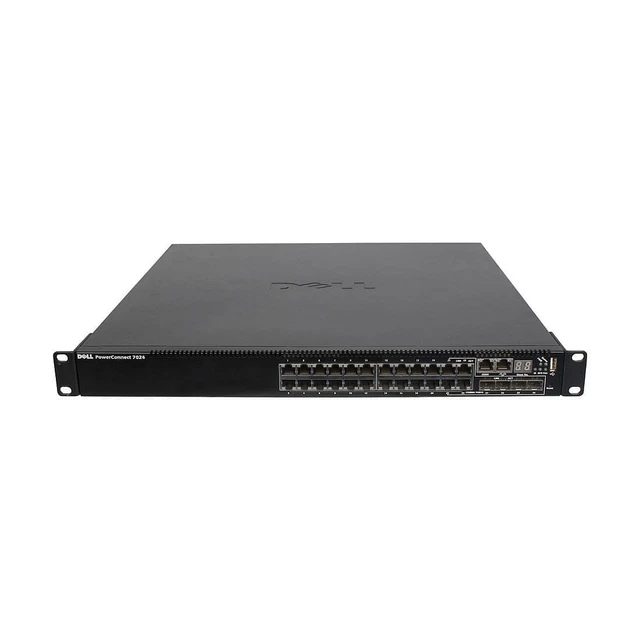 DELL POWERCONNECT 7024 24 Port Gigabit Managed Ethernet Switch - F14WF ...