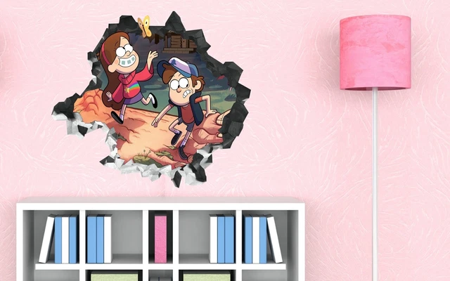 GRAVITY FALLS DIPPER wall decals stickers mural home decor for bedroom ...
