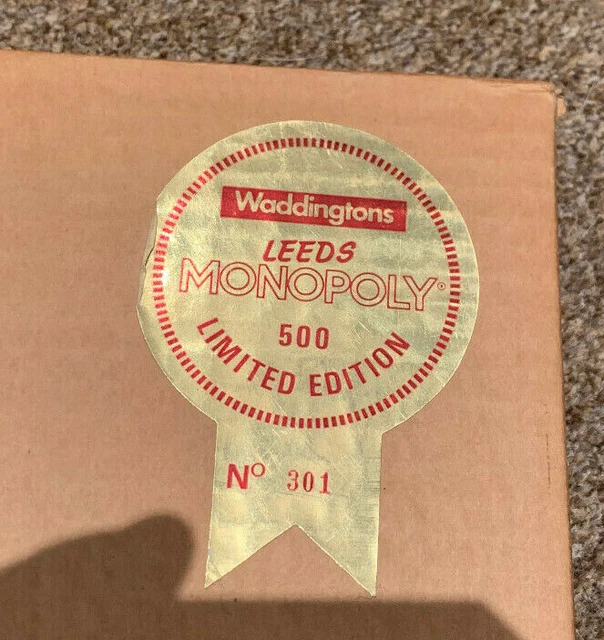 RARE LIMITED EDITION 301/500 Leeds Monopoly by John Waddington Ltd Ed ...