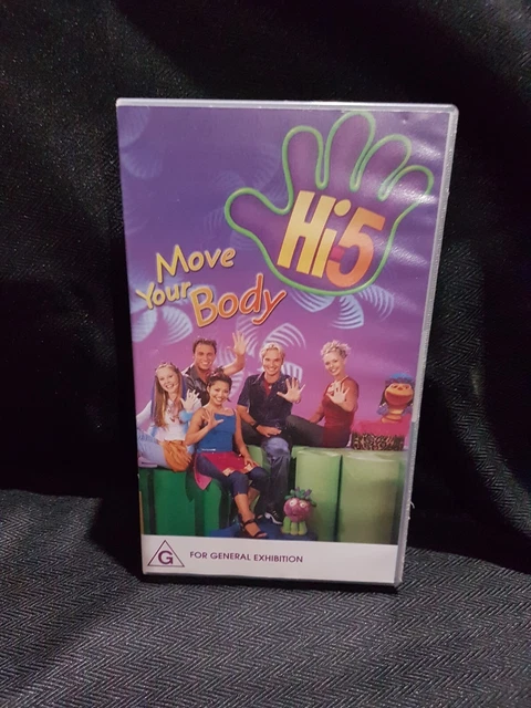 HI 5 - Move Your Body - VHS video TESTED G plays perfectly roadshow ...