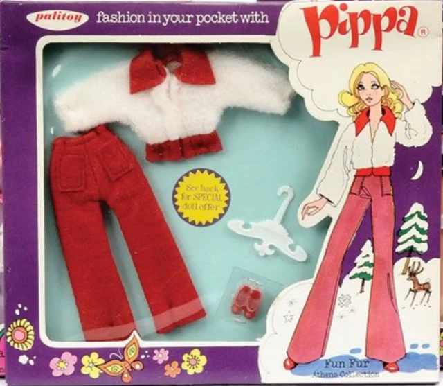 RARE TENUE PIPPA Palitoy 'Fun Fur' Athens Collection, vintage années 70 ...