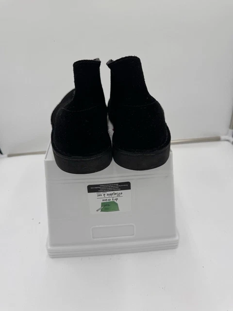 CLARKS MEN'S BUSHACRE 2 Black Suede Chelsea Boots Mens Size 9.5 ...