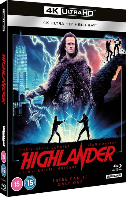 HIGHLANDER 4K UHD (4K UHD Blu-ray) Christopher Malcolm James Cosmo Alan ...