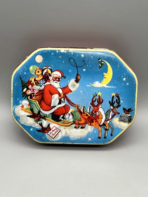 FILLERY’S VINTAGE TOFFEE Tin + Father Christmas / Santa Claus £12.50 ...