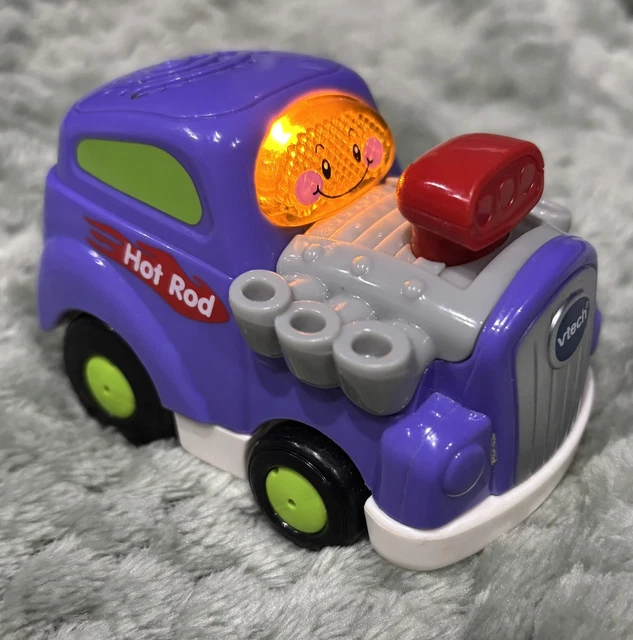 VTECH TOOT TOOT Drivers Light-Up Musical Hot Rod Car Lights Sounds £6. ...