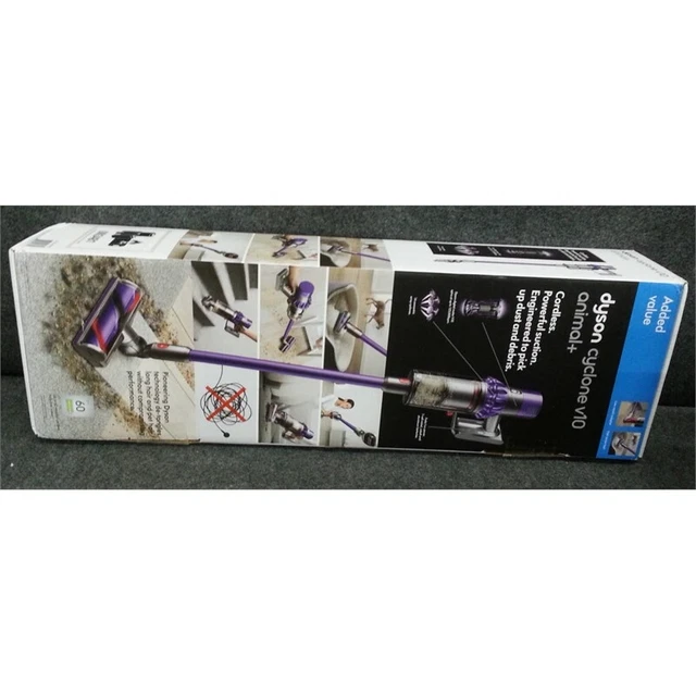 DYSON SV27 CYCLONE V10 Animal+ Cordless Stick Vacuum Cleaner Purple ...