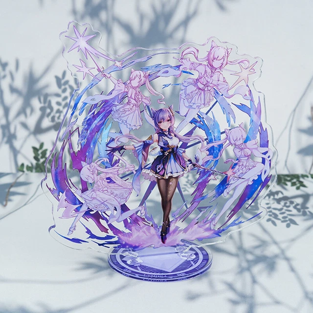 GENSHIN IMPACT KEQING Acrylic Figure Stand Standee Table Decors Desk ...