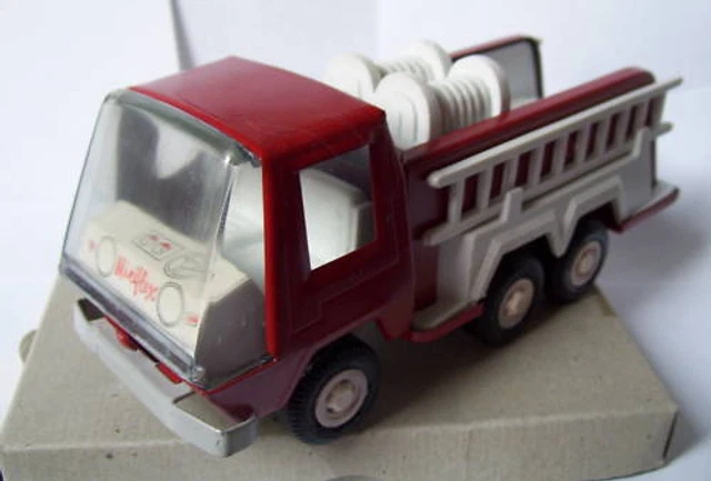 OLD RARE TOY Miniflex Hong Kong Fire Engine Firefighters £25.87 ...