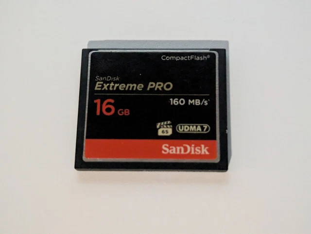 SANDISK EXTREME PRO 16GB Compact Flash Card - Memory Card for Digital ...