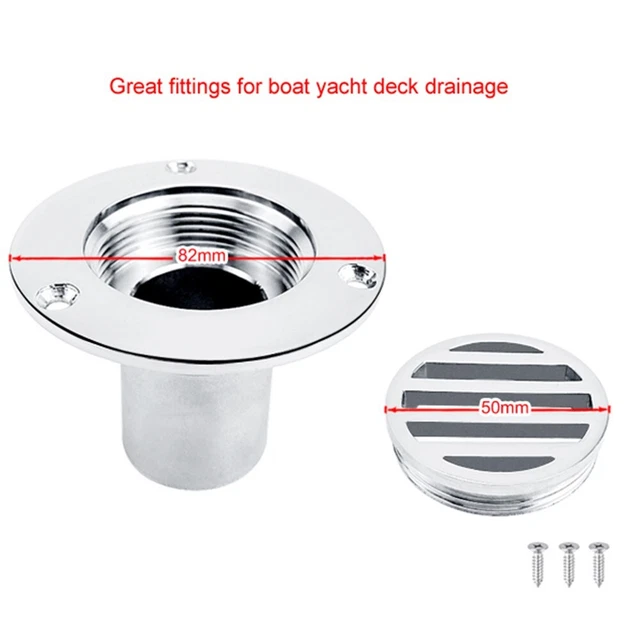 ACCESSOIRES DE BATEAU durables et portables drain de pont de sol en ...