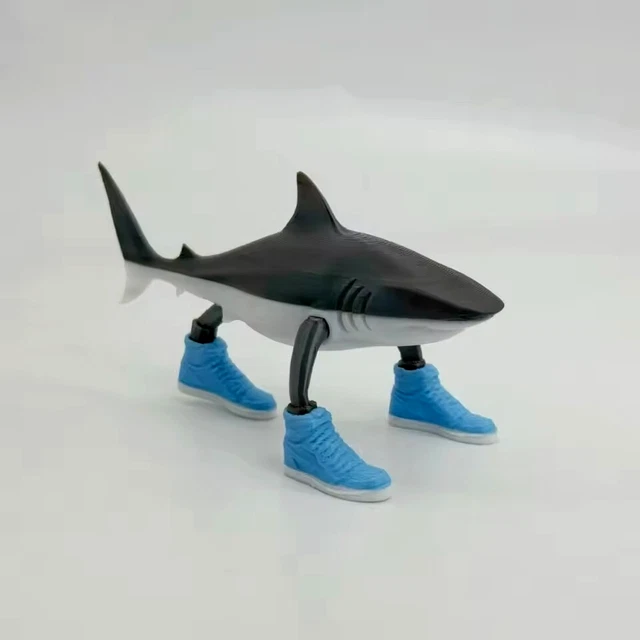 TRALALERO TRALALATRA ACTION Figure 3D Printed Funny Model Toy Brainrot ...