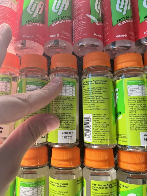 JOB LOT - Lift Fast-Acting Glucose Energy Shots & Tablets £57.90 ...