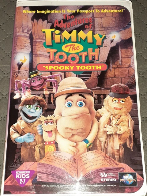 THE ADVENTURES OF Timmy The Tooth Vhs An Eye For A Tooth Kids Video ...