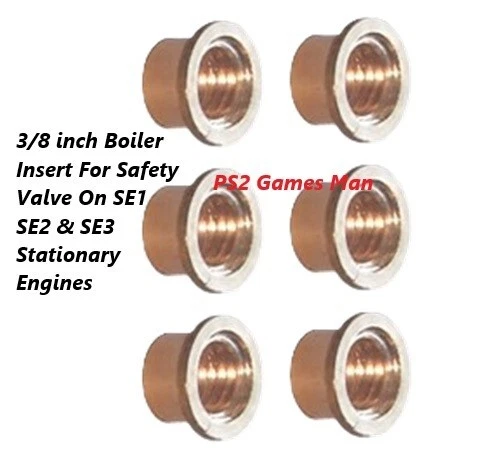 MAMOD 3/8 INCH Boiler Insert For Safety Valve On SE1, SE2, SE3 ...