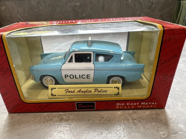 SAICO 1/32 Scale Ford Anglia Police Car Boxed £14.99 - PicClick UK