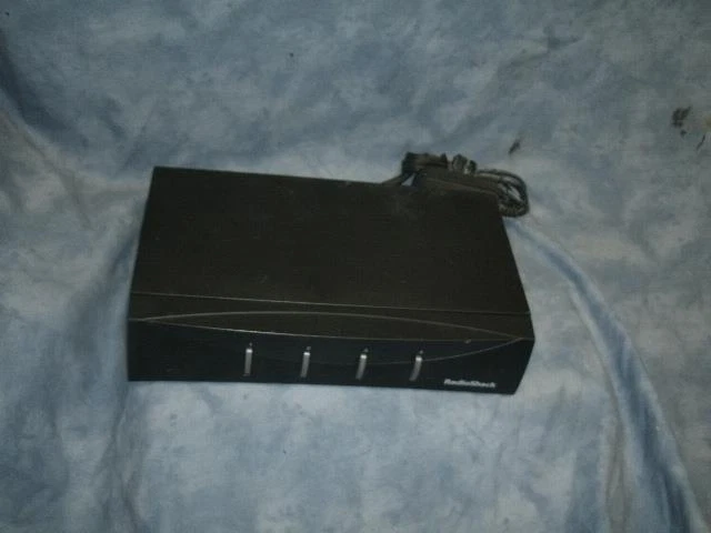 RADIO SHACK 4 Input AV Selector Box /w RF Modulator $14.95 - PicClick