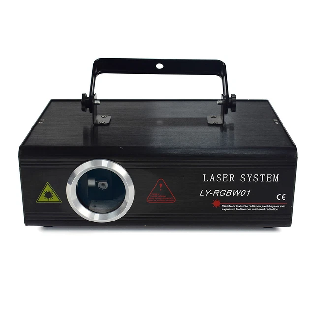500 MW ILDA SD éclairage de scène DMX512 RVB animation lumière laser projecteur EUR 194,48 ...