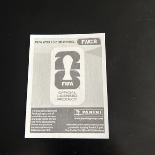 PANINI FIFA WORLD Cup 2026 Stickers - Trophy USA Foil Holo FWC 8 £2.24 ...
