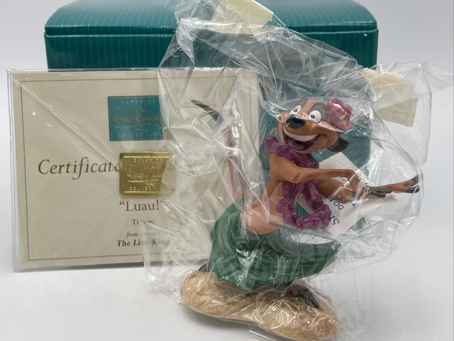 WDCC DISNEY “LUAU” Timon The Lion King w/ Box & COA New! £20.51 ...