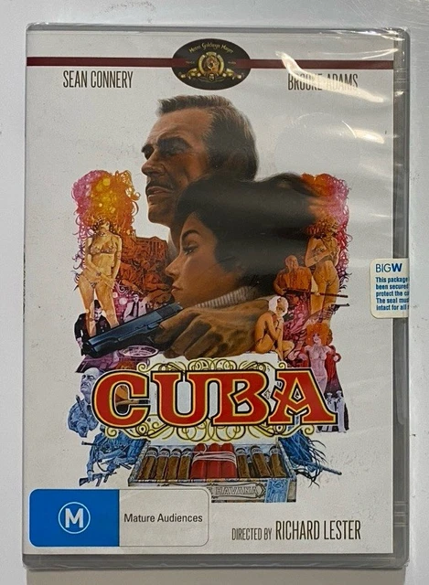 CUBA DVD MOVIE Film Sean Connery Brooke Adams Romance Action War Drama ...