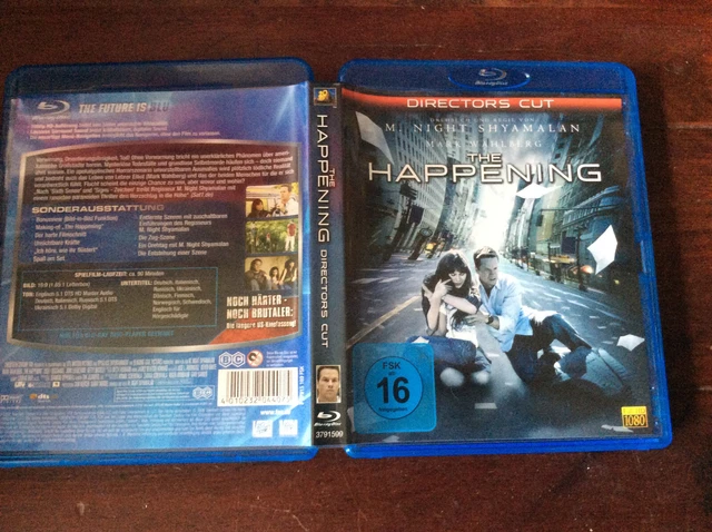 THE HAPPENING (DIRECTOR'S Cut) [Blu Ray] M. Night Shyamalan EUR 20,99 - PicClick IT