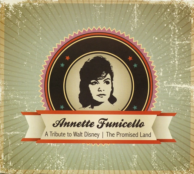 ANNETTE FUNICELLO FINAL CD 2track Personal Tribute to Walt Disney MINT ...