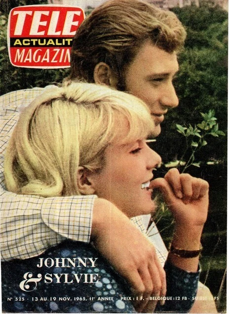 SYLVIE VARTAN JOHNNY HALLYDAY = SUPERBE Coupure de presse 17 PAGES 1965 ...