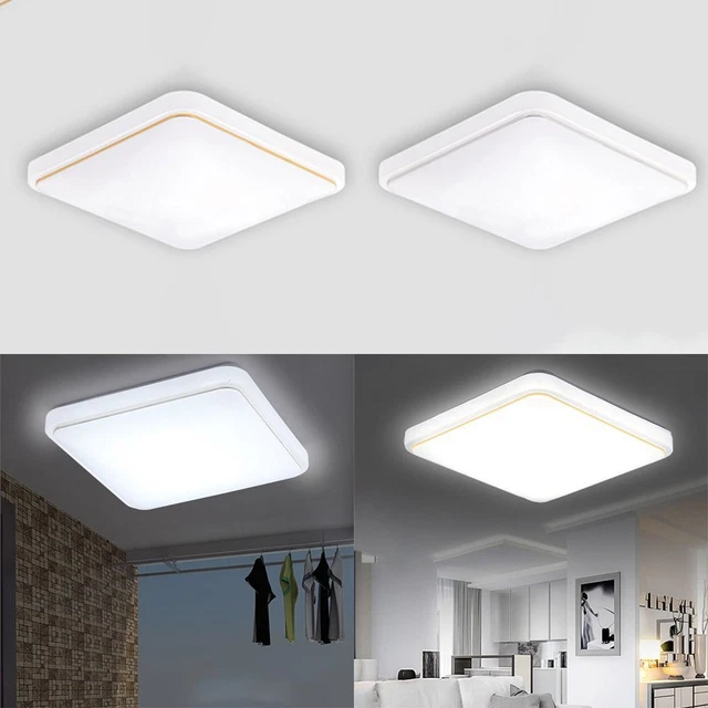 SQUARE PANEL LED Ceiling Lights Down Light Wall Lamp Square Ceiling ...