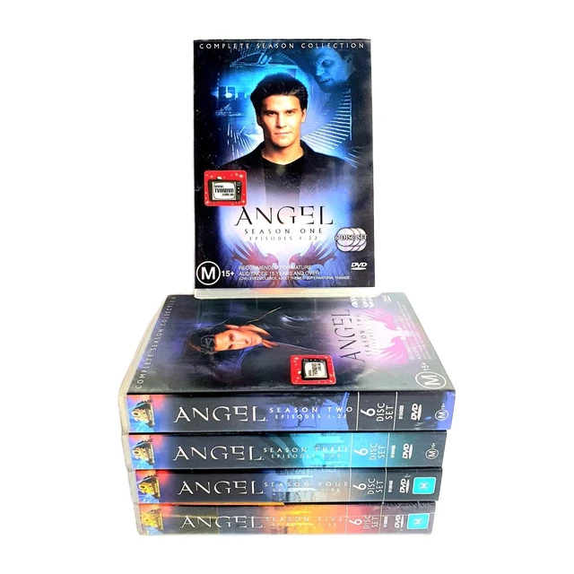 ANGEL COMPLETE COLLECTION Series Seas 1-5 DVD Buffy Vampires Gift Set ...
